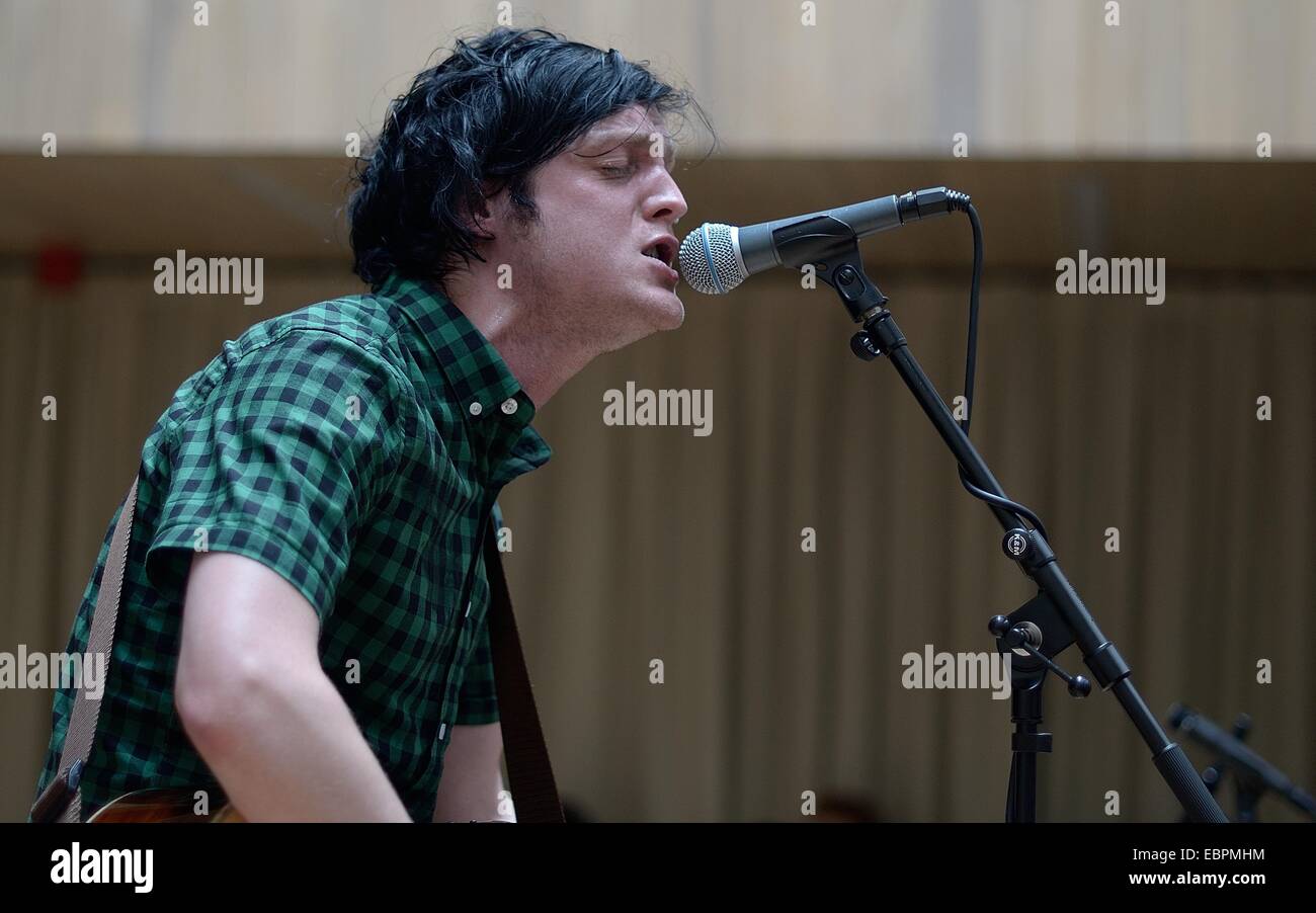 The Virginmarys' singer Ally Dickaty performs a solo acoustic set at ...
