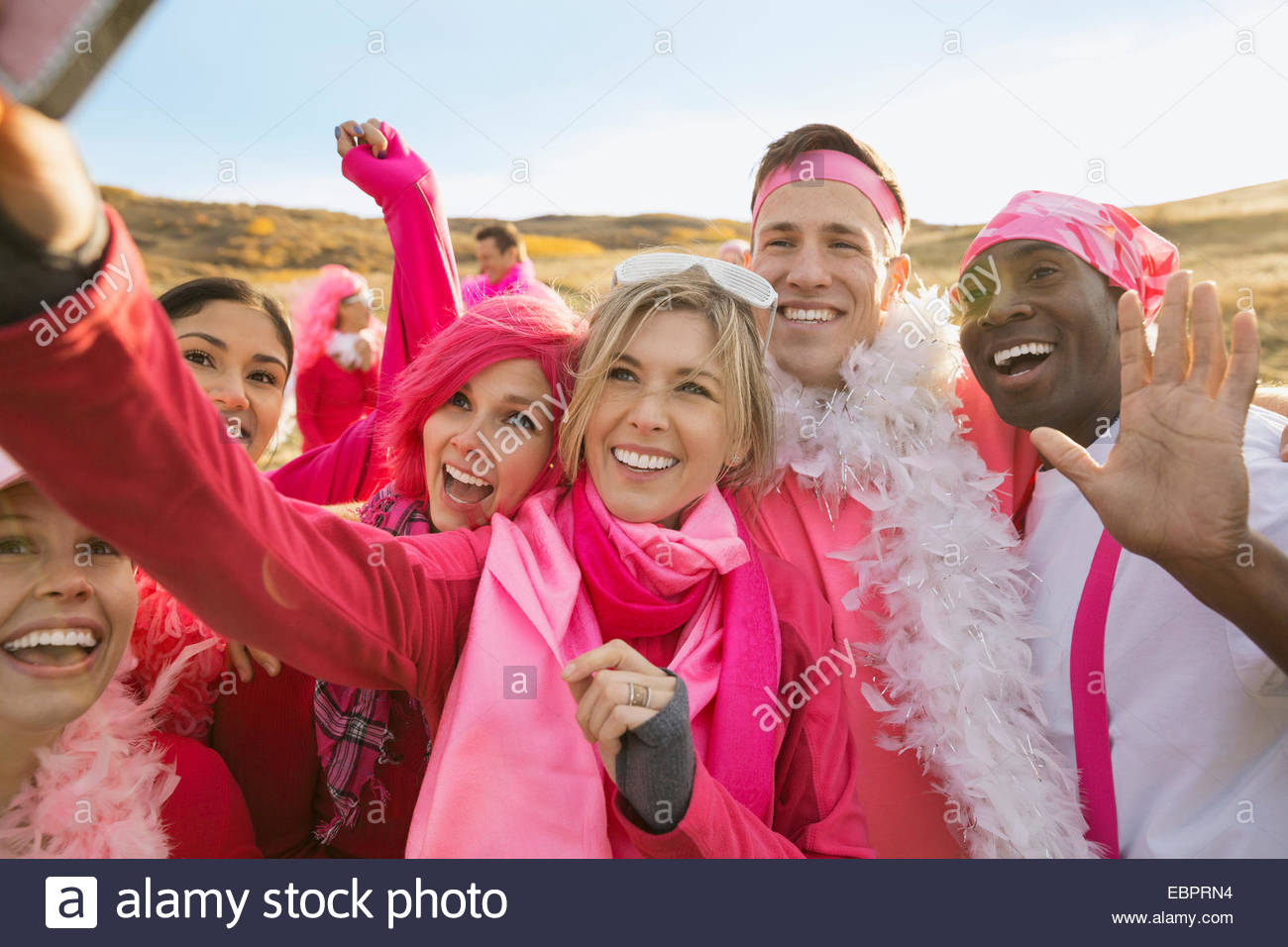 Group work selfie hi-res stock photography and images - Alamy