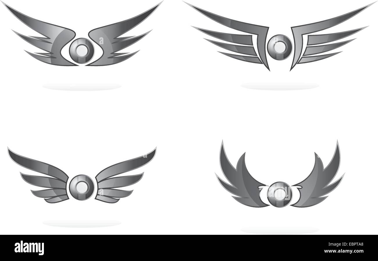wing art theme Stock Vector Image & Art - Alamy
