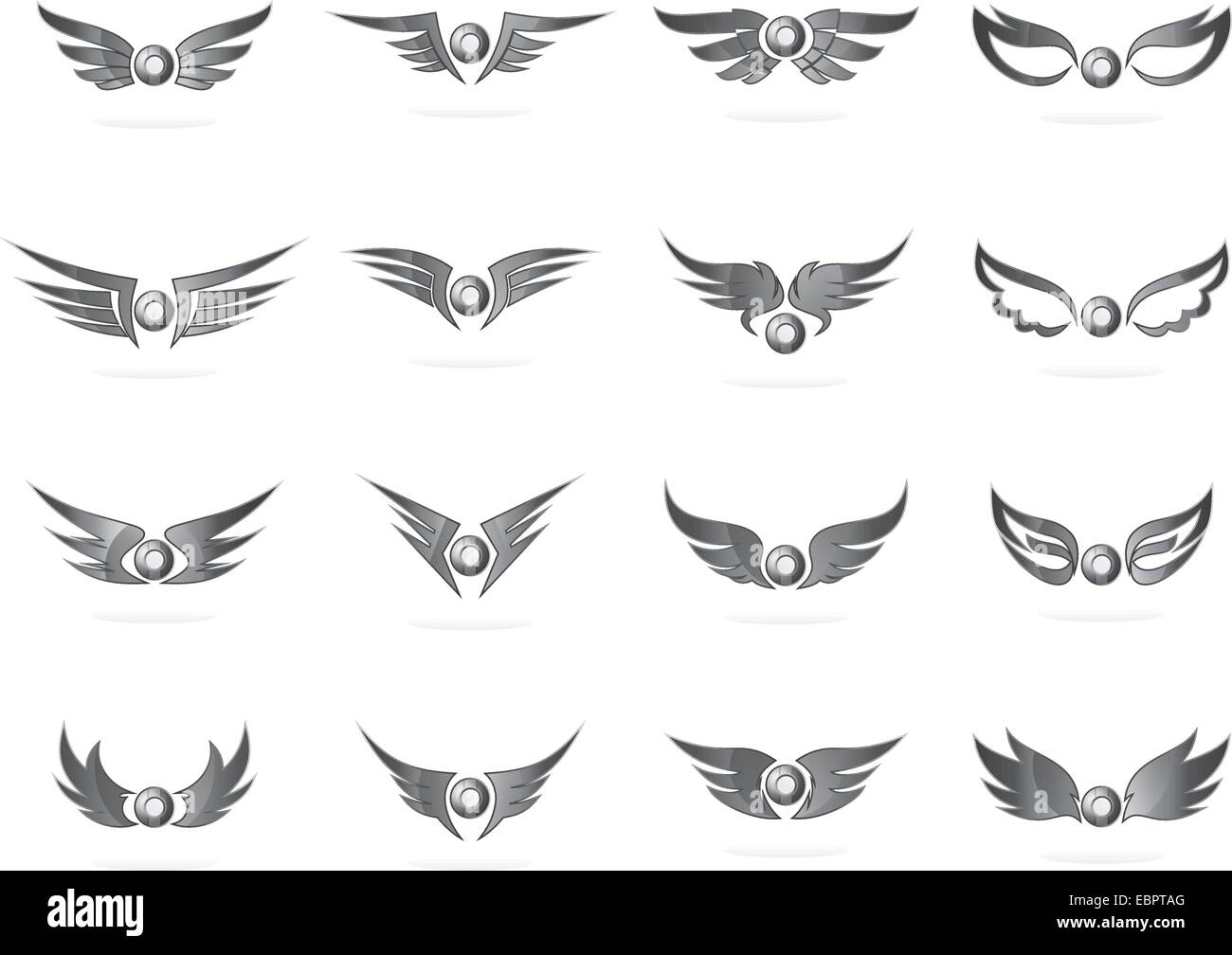 wing art theme Stock Vector Image & Art - Alamy