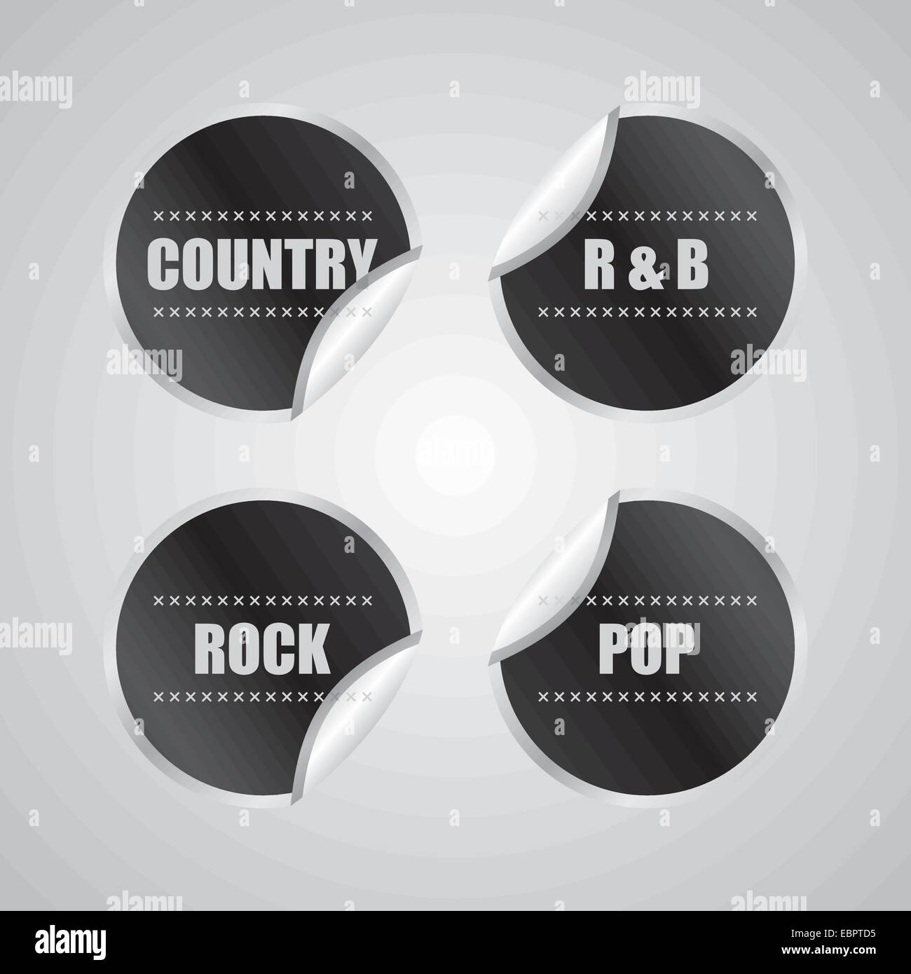 label sticker theme Stock Vector Image & Art - Alamy