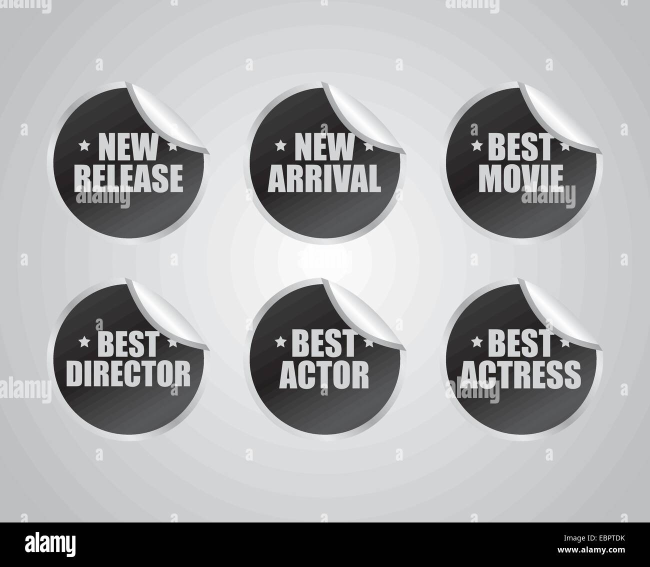 label sticker theme Stock Vector Image & Art - Alamy