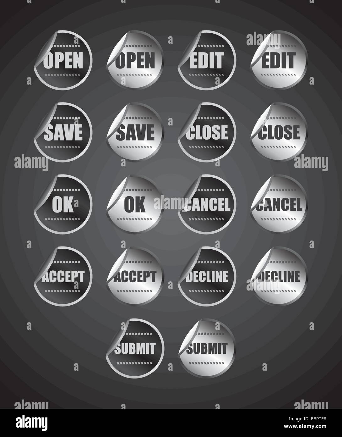 label sticker theme Stock Vector Image & Art - Alamy