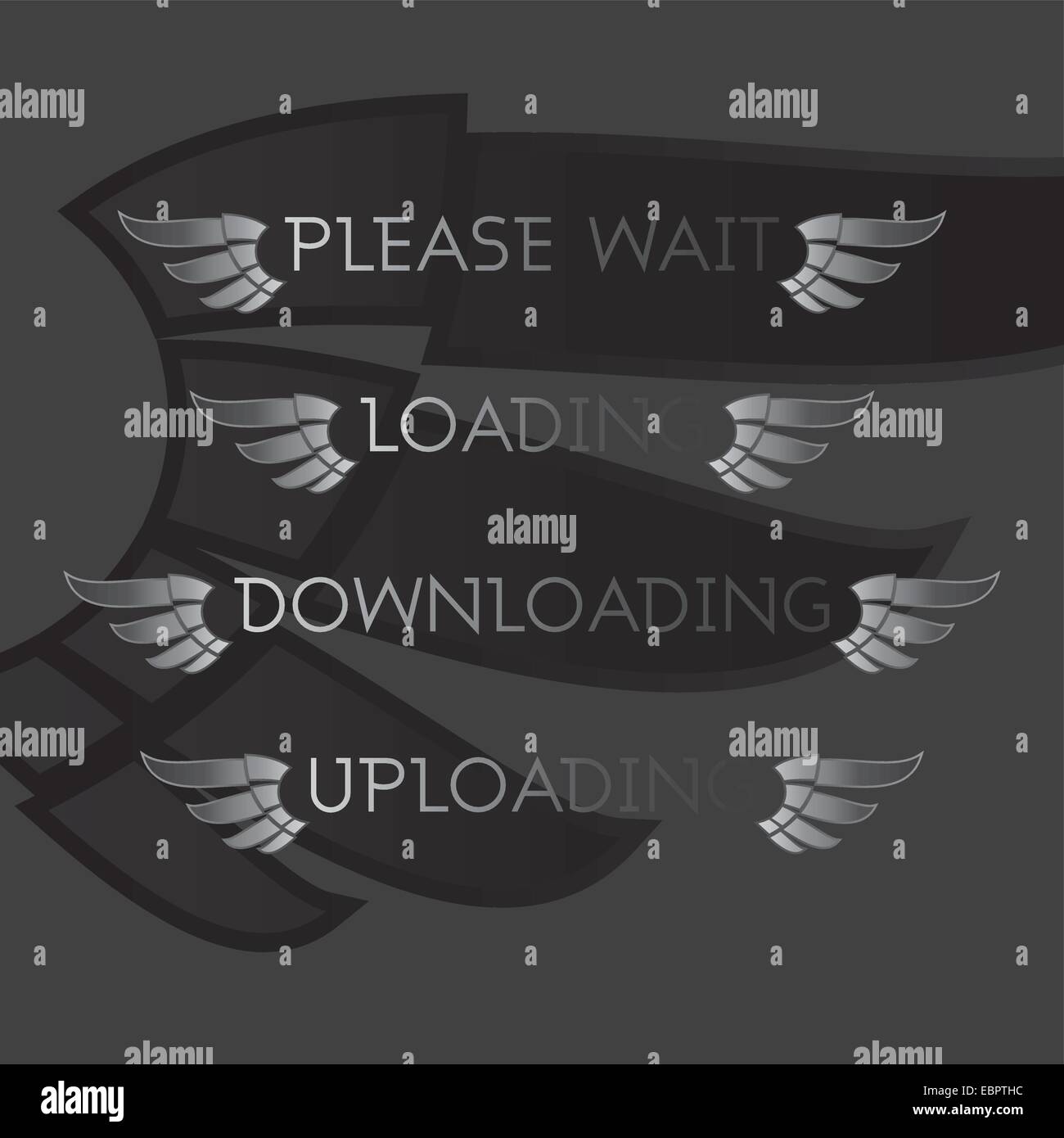 wing art theme Stock Vector Image & Art - Alamy