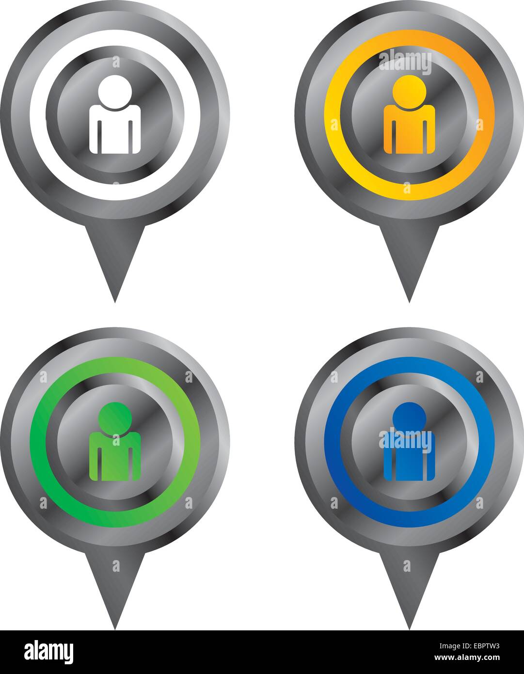 icon button theme Stock Vector Image & Art - Alamy