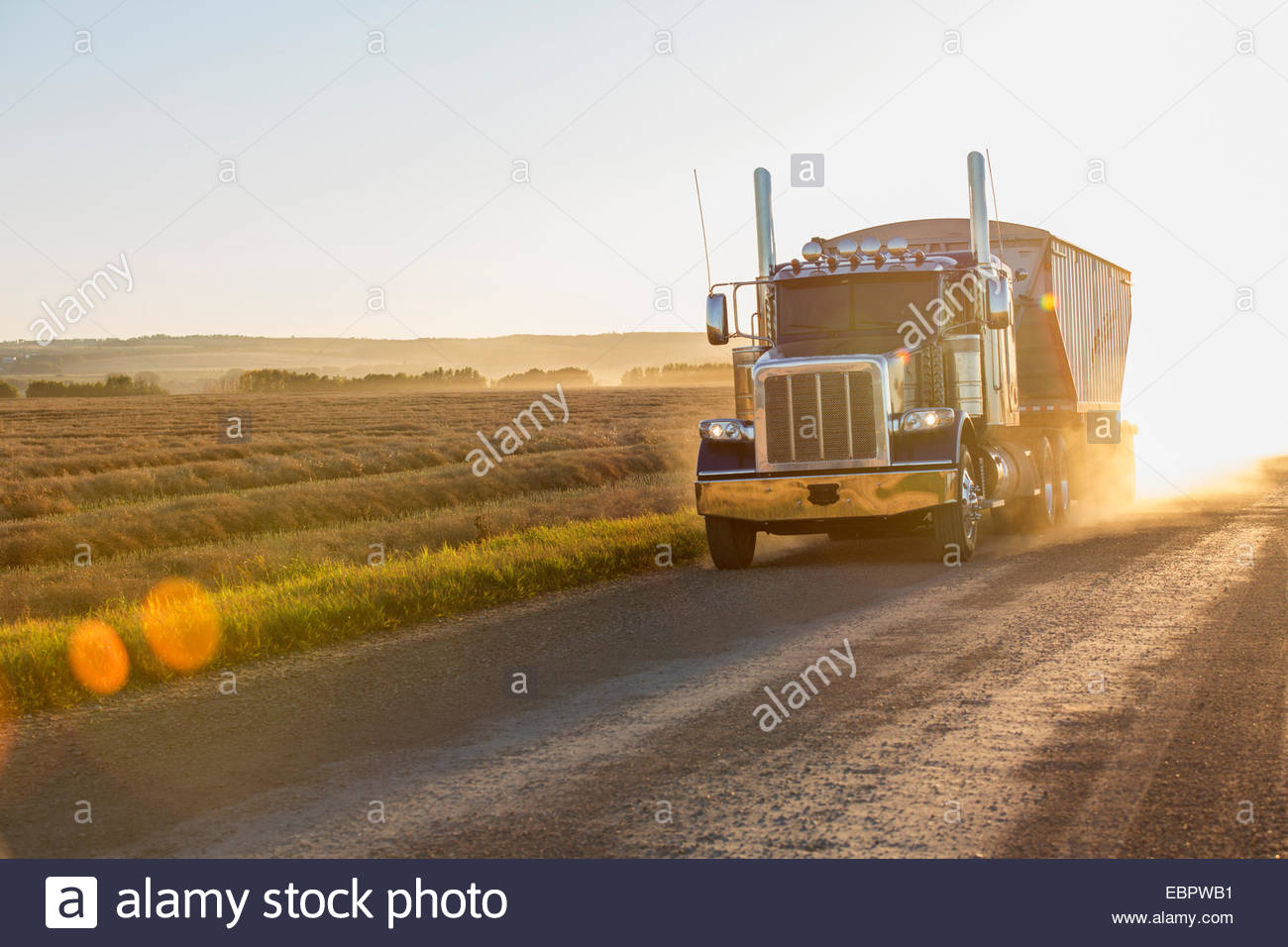 Semi rural road hi-res stock photography and images - Alamy