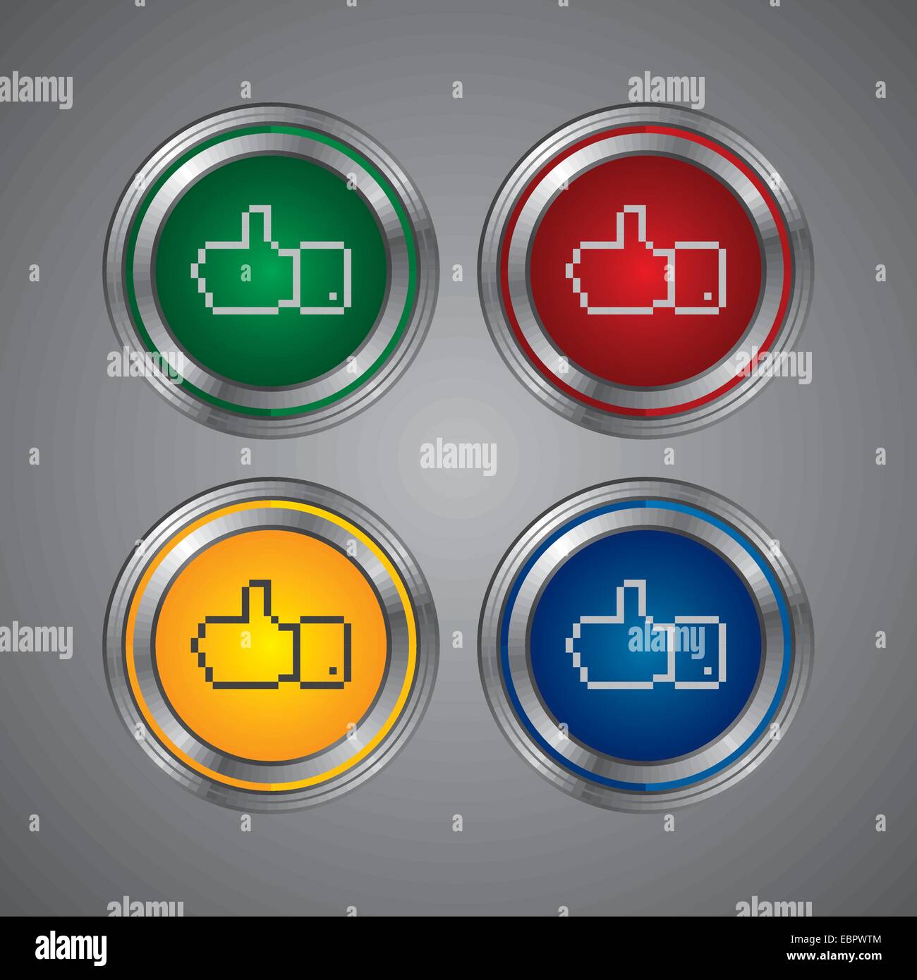 icon button theme Stock Vector Image & Art - Alamy