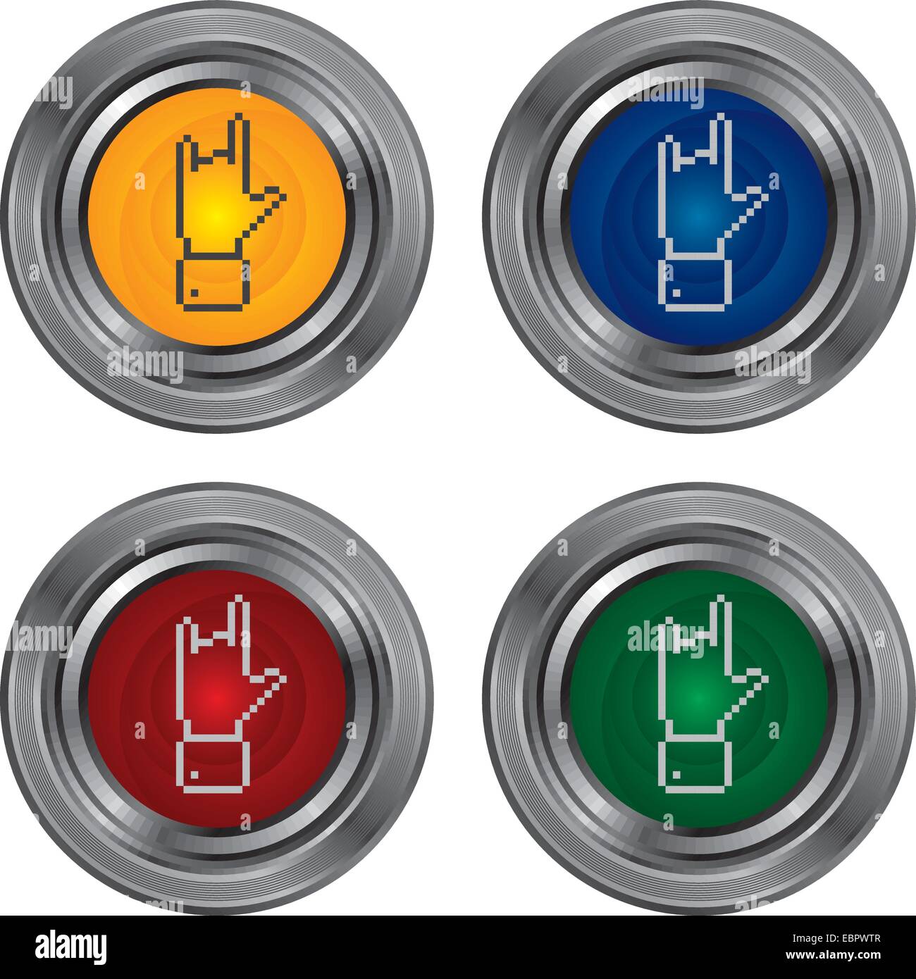 icon button theme Stock Vector Image & Art - Alamy