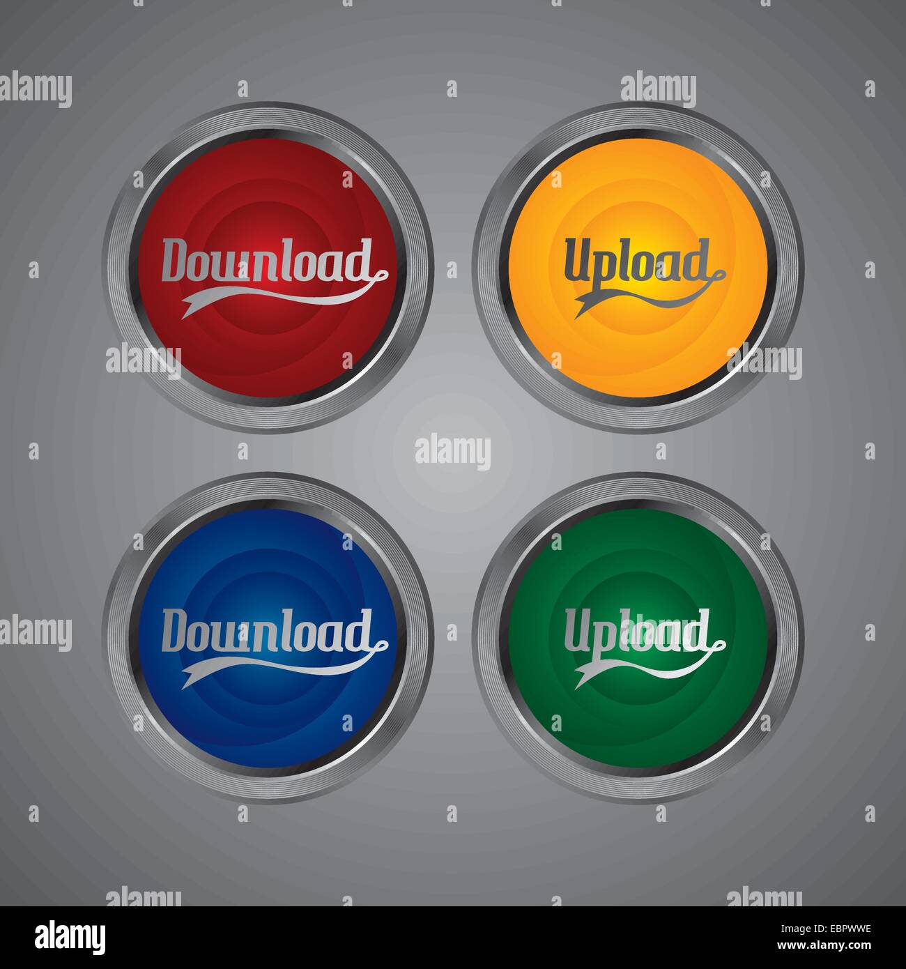 icon button theme Stock Vector Image & Art - Alamy