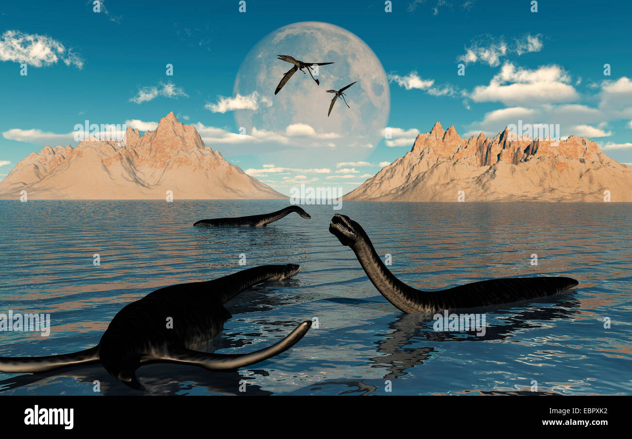 Plesiosaurus hi-res stock photography and images - Alamy