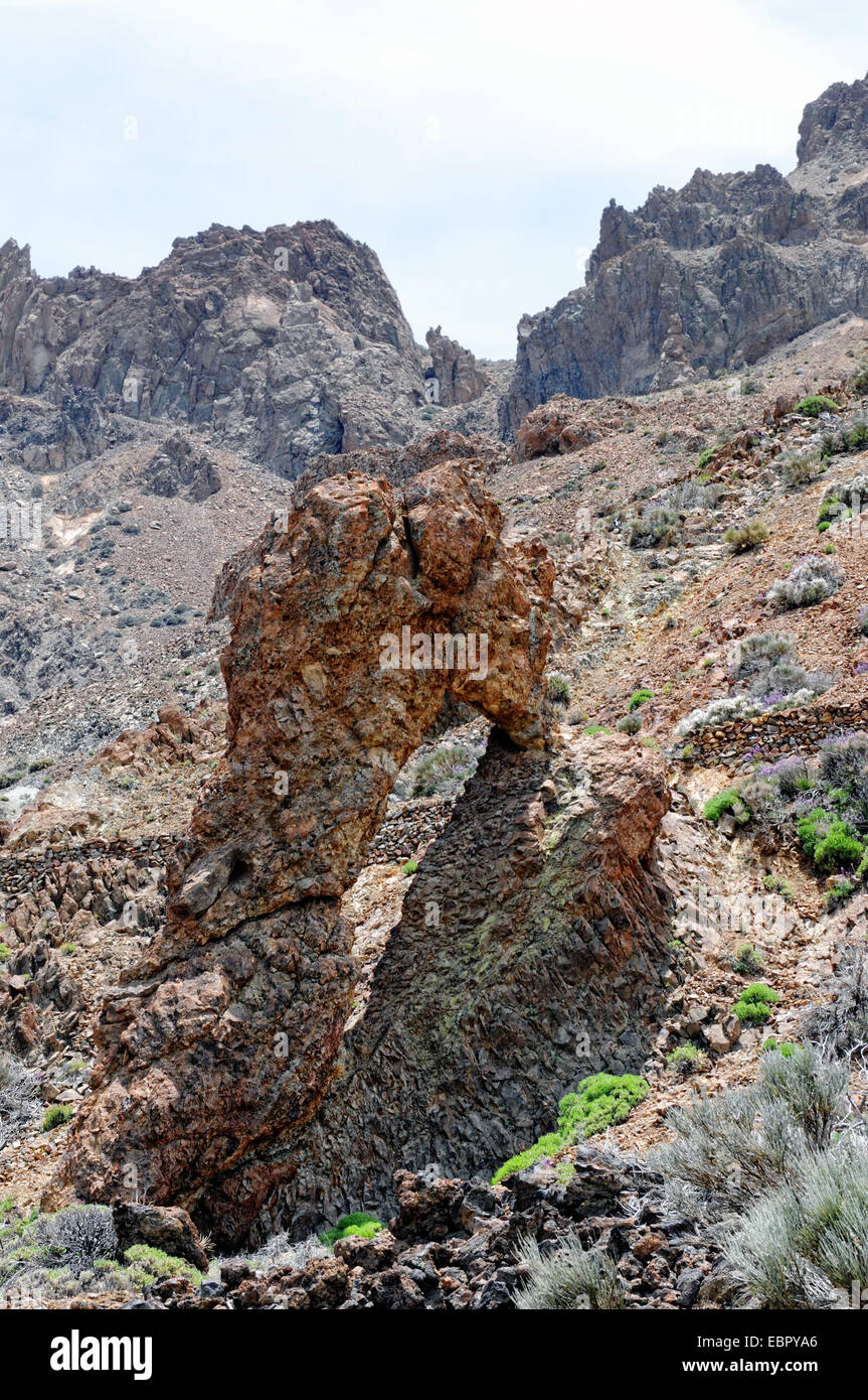 Volcano stone arch hi-res stock photography and images - Alamy