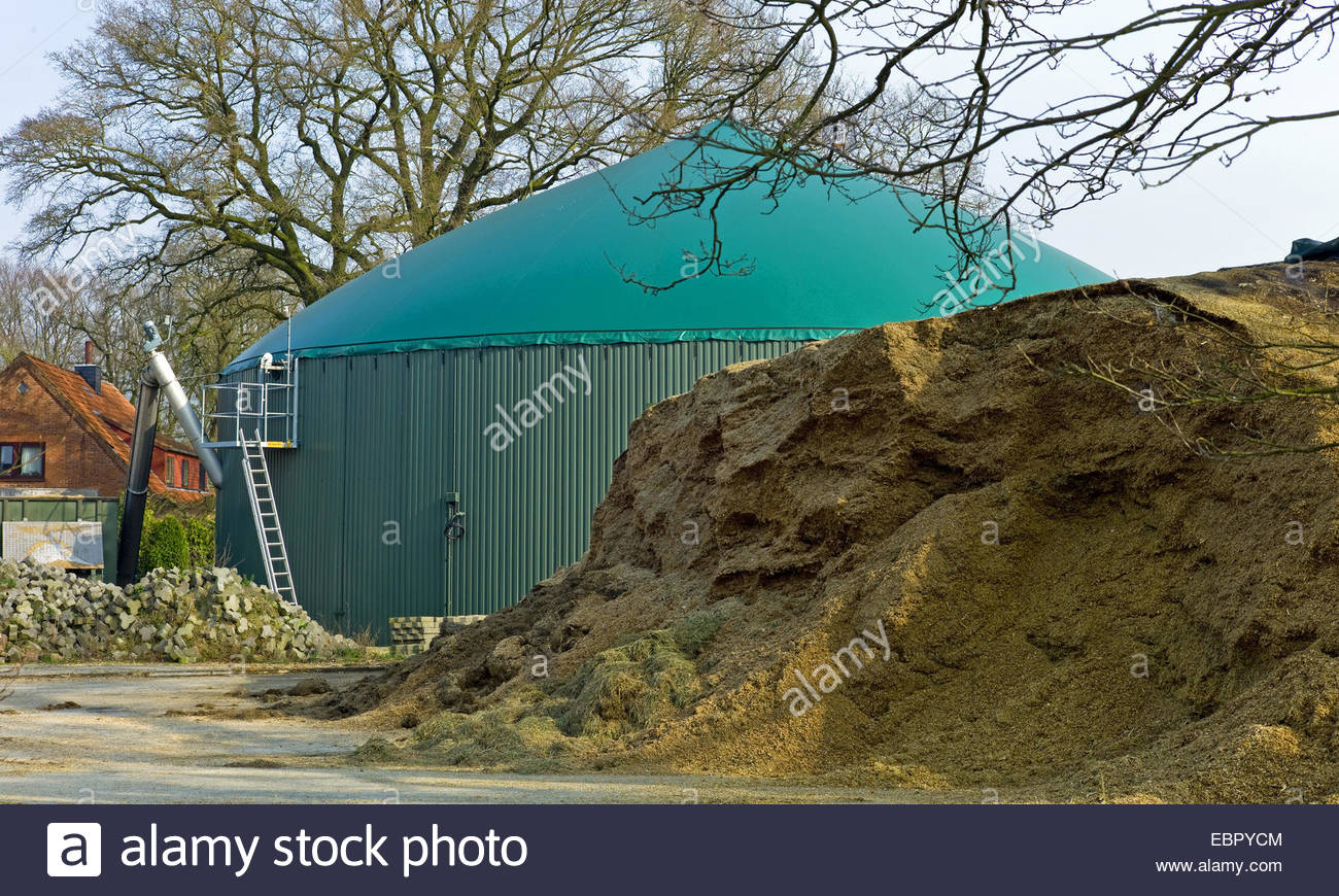 Biogas Plant And Silage Stock Photos & Biogas Plant And Silage Stock ...