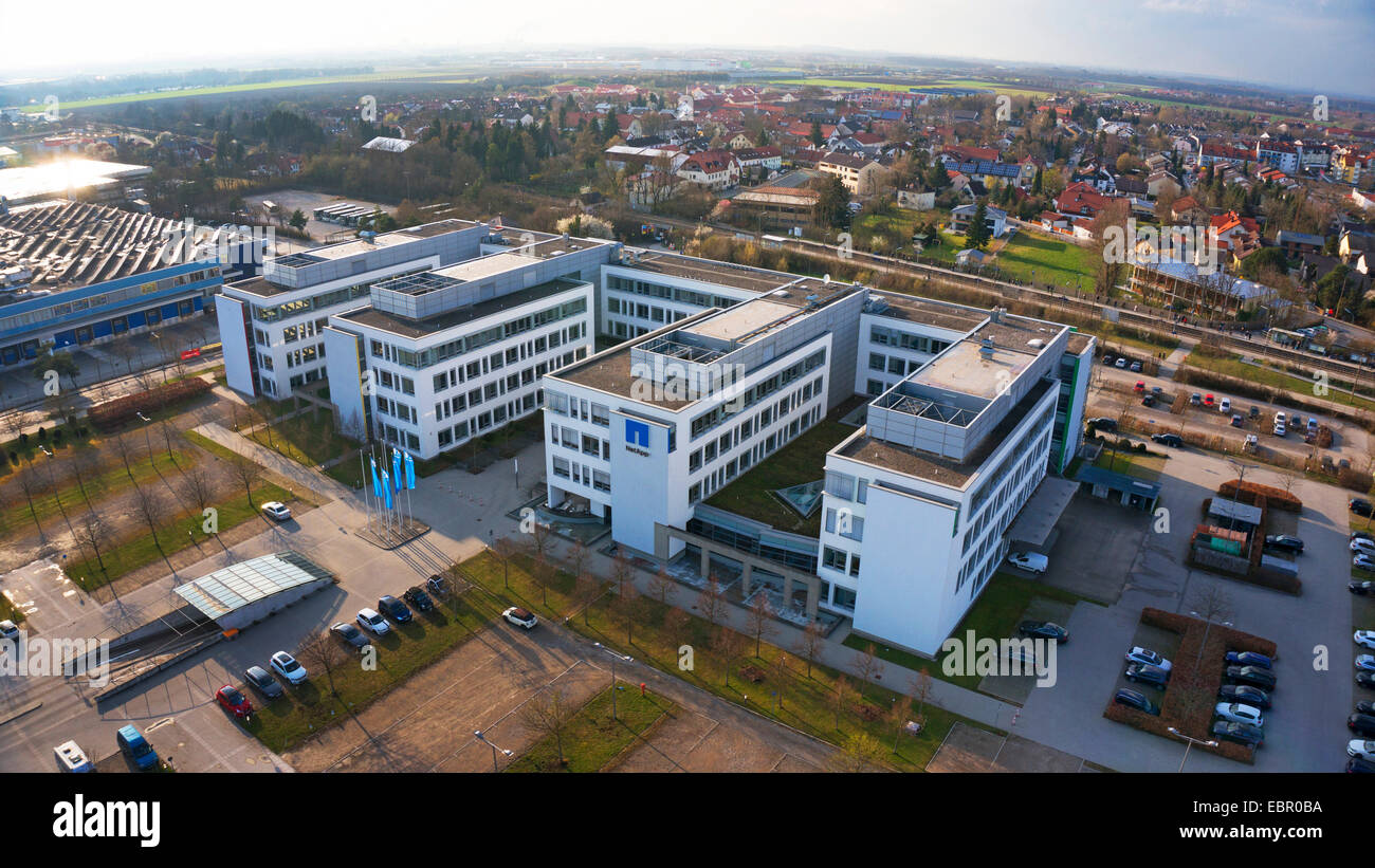 aerial view to former Sun Microsystems Germany branch, 24.3.2014 ...