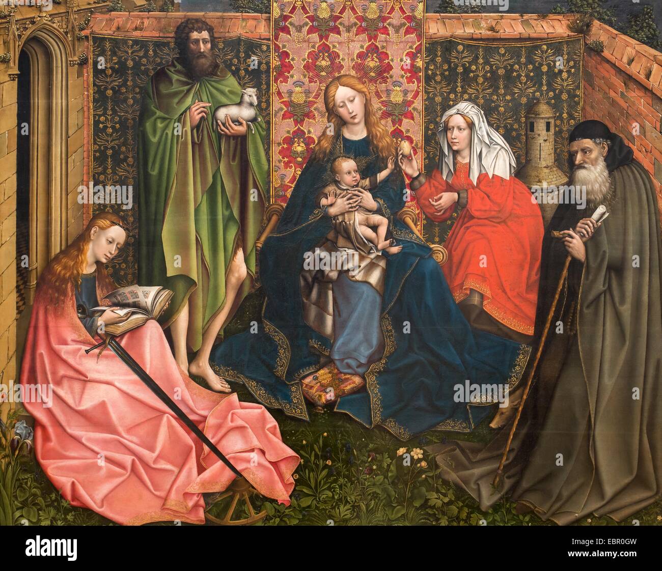 Robert campin the nativity hi-res stock photography and images - Alamy