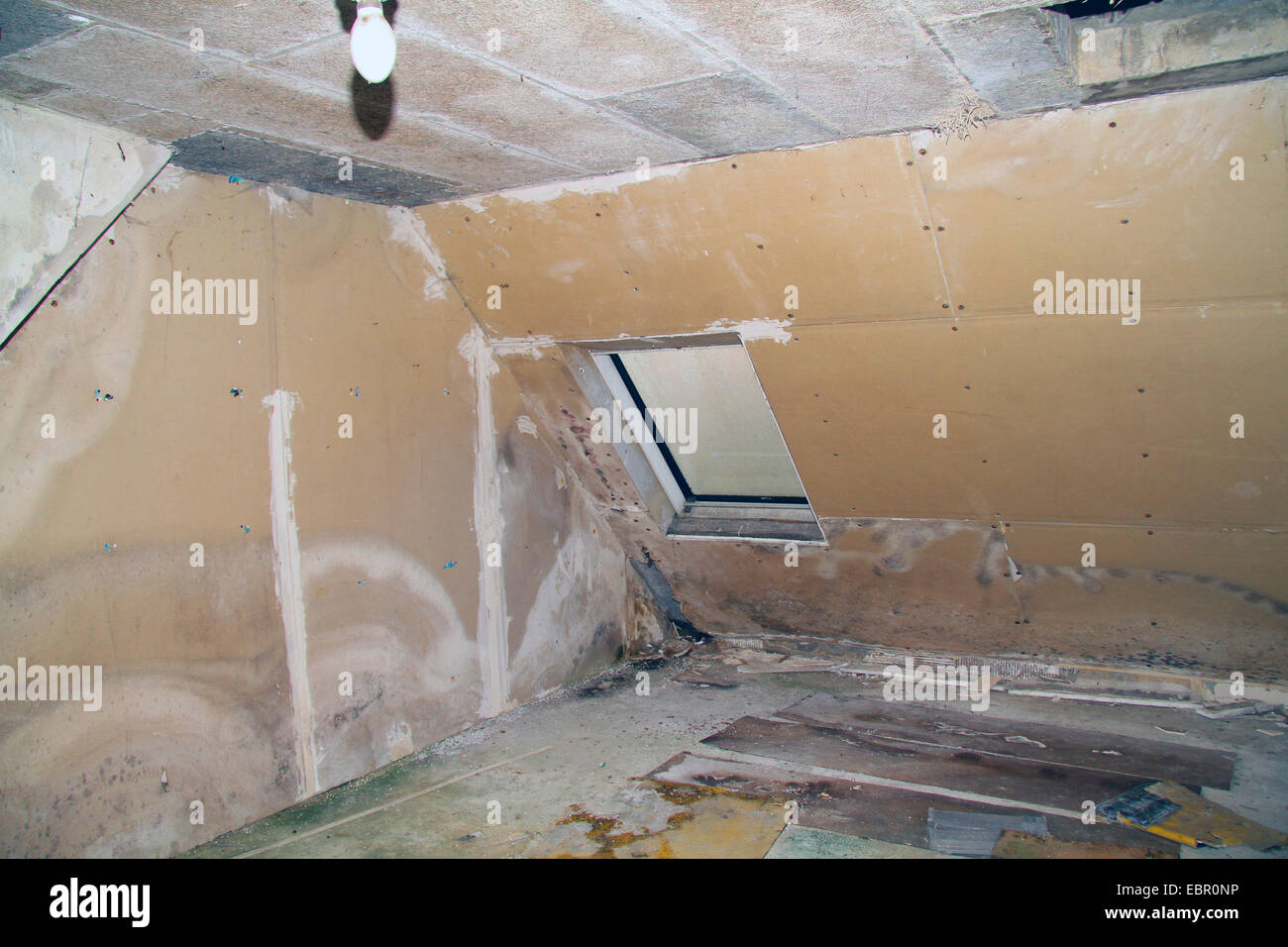 building site of a garret, Germany Stock Photo - Alamy