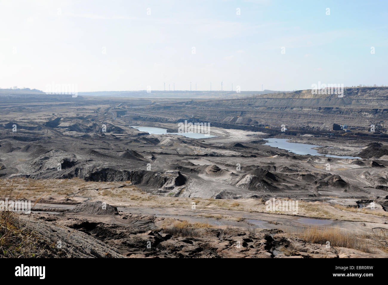 open Strip Coal mine for energy supplement. Massive nature destroying ...