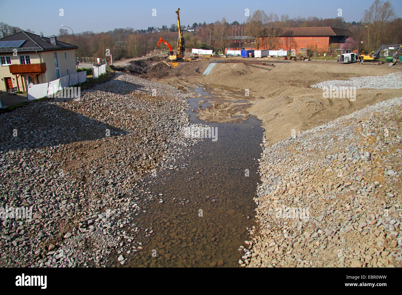 Renaturation of a creek hi-res stock photography and images - Alamy