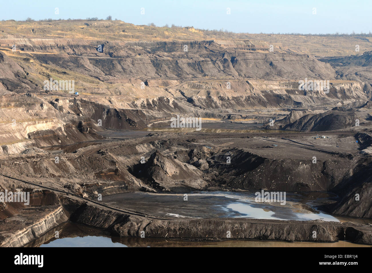 open Strip Coal mine for energy supplement. Massive nature destroying ...