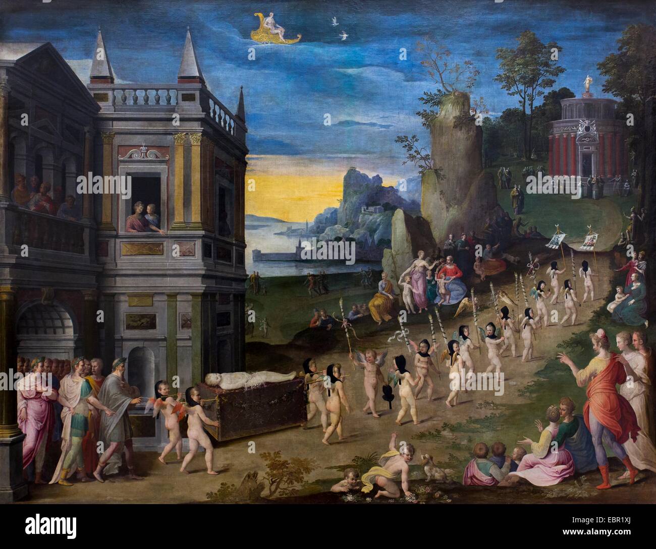 ActiveMuseum 0001907.jpg / The Funeral of Love, circa 1580 - attributed ...