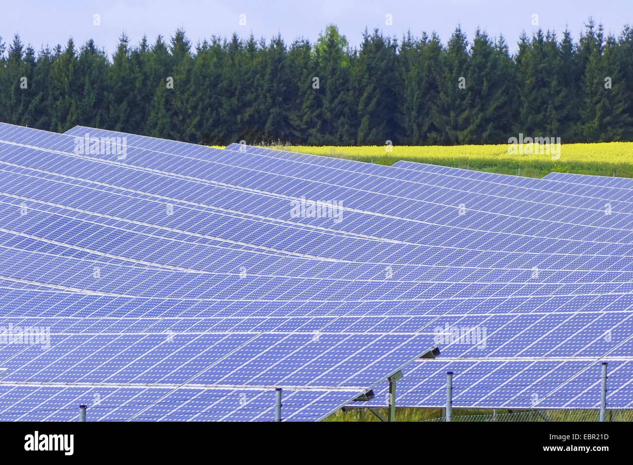 solar power plant, Germany, Bavaria, Niederbayern, Lower Bavaria Stock ...