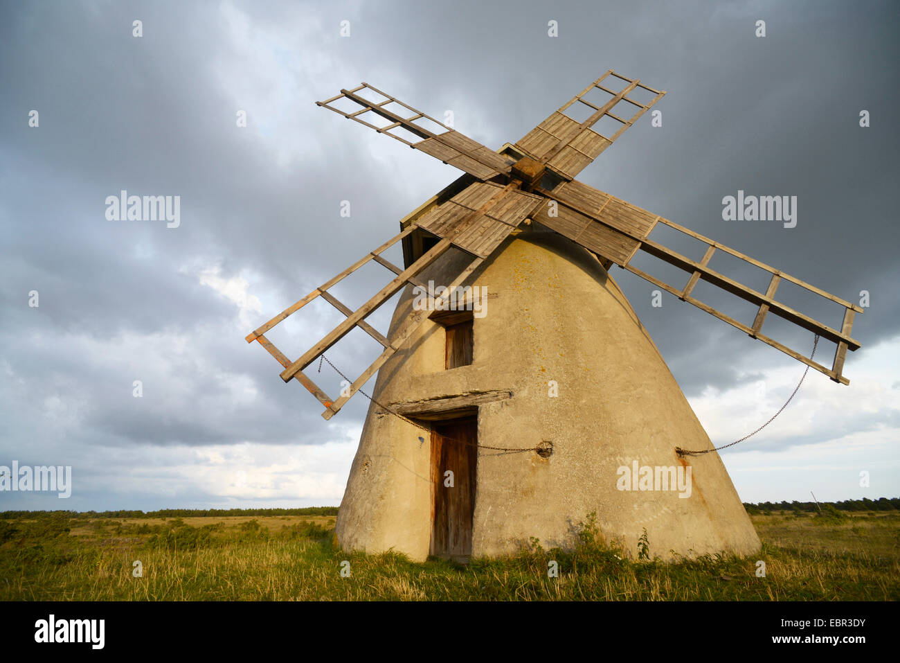 Ancient vertical windmill hi-res stock photography and images - Alamy