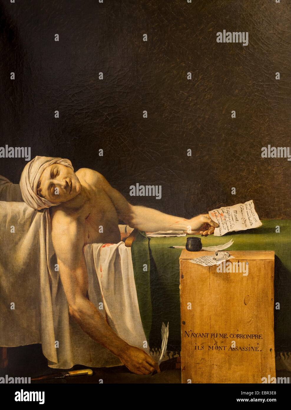 Death of marat hi-res stock photography and images - Alamy