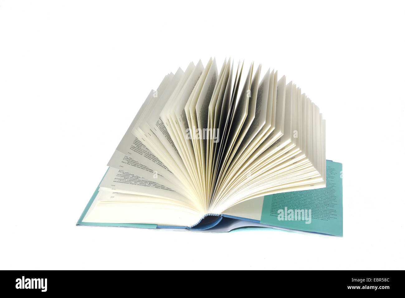 blue textbook on a white background Stock Photo - Alamy