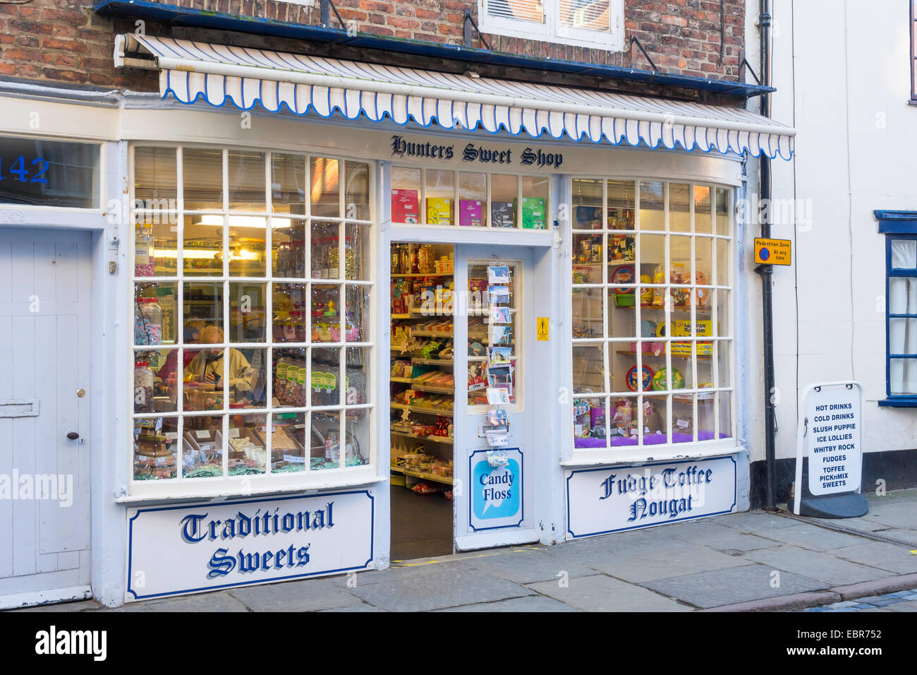 Hunter's a small traditional sweet shop selling all kinds of old ...
