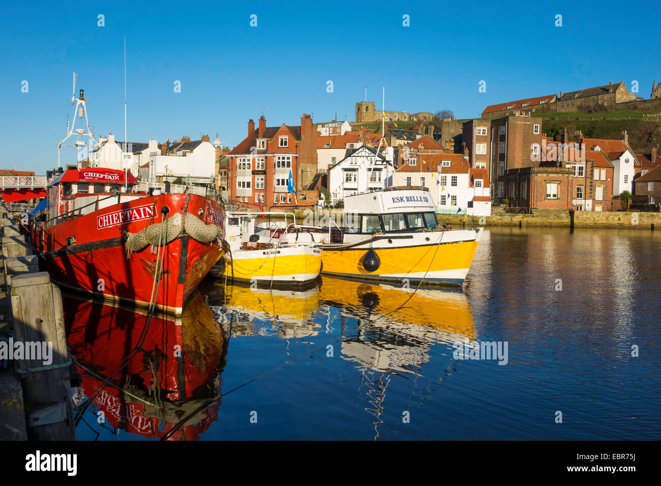 Whitby boat trip hi-res stock photography and images - Alamy