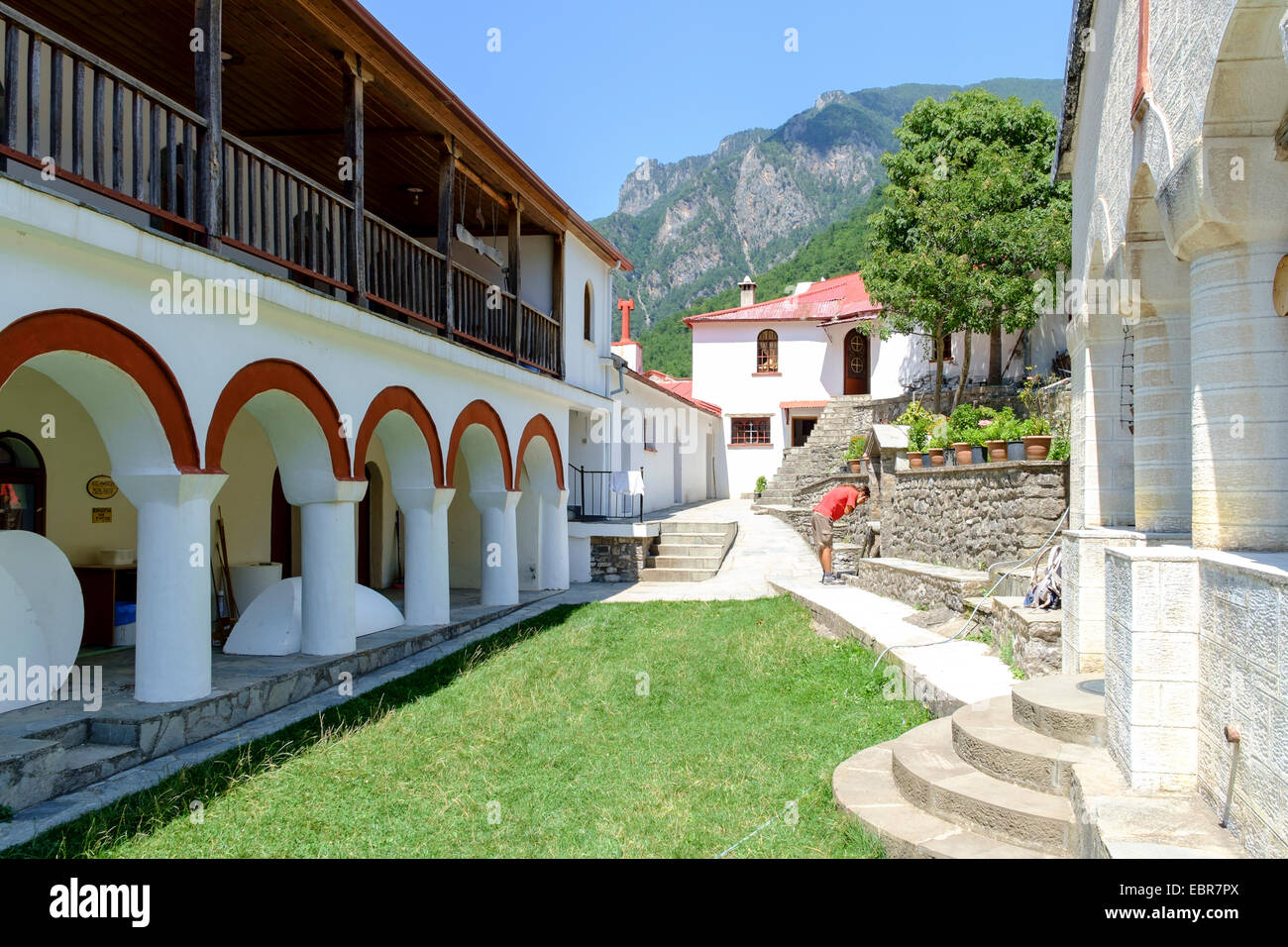 Stomion Monastery Konitsa, Ioannina, Greece Stock Photo - Alamy