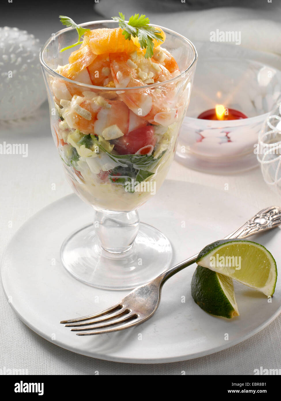 Seafood cocktail glass hi-res stock photography and images - Alamy