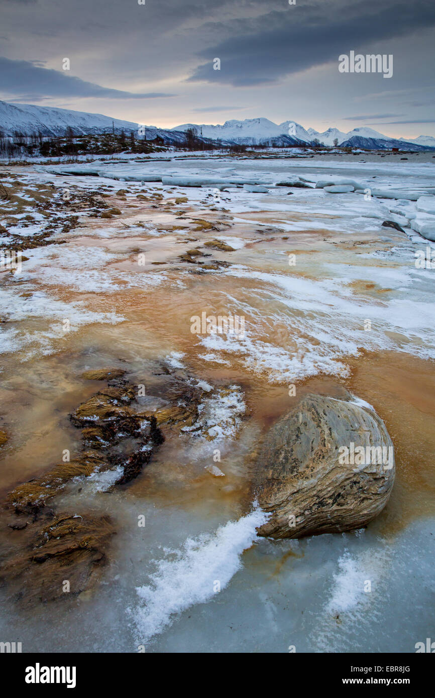 Ice on the beach hi-res stock photography and images - Alamy
