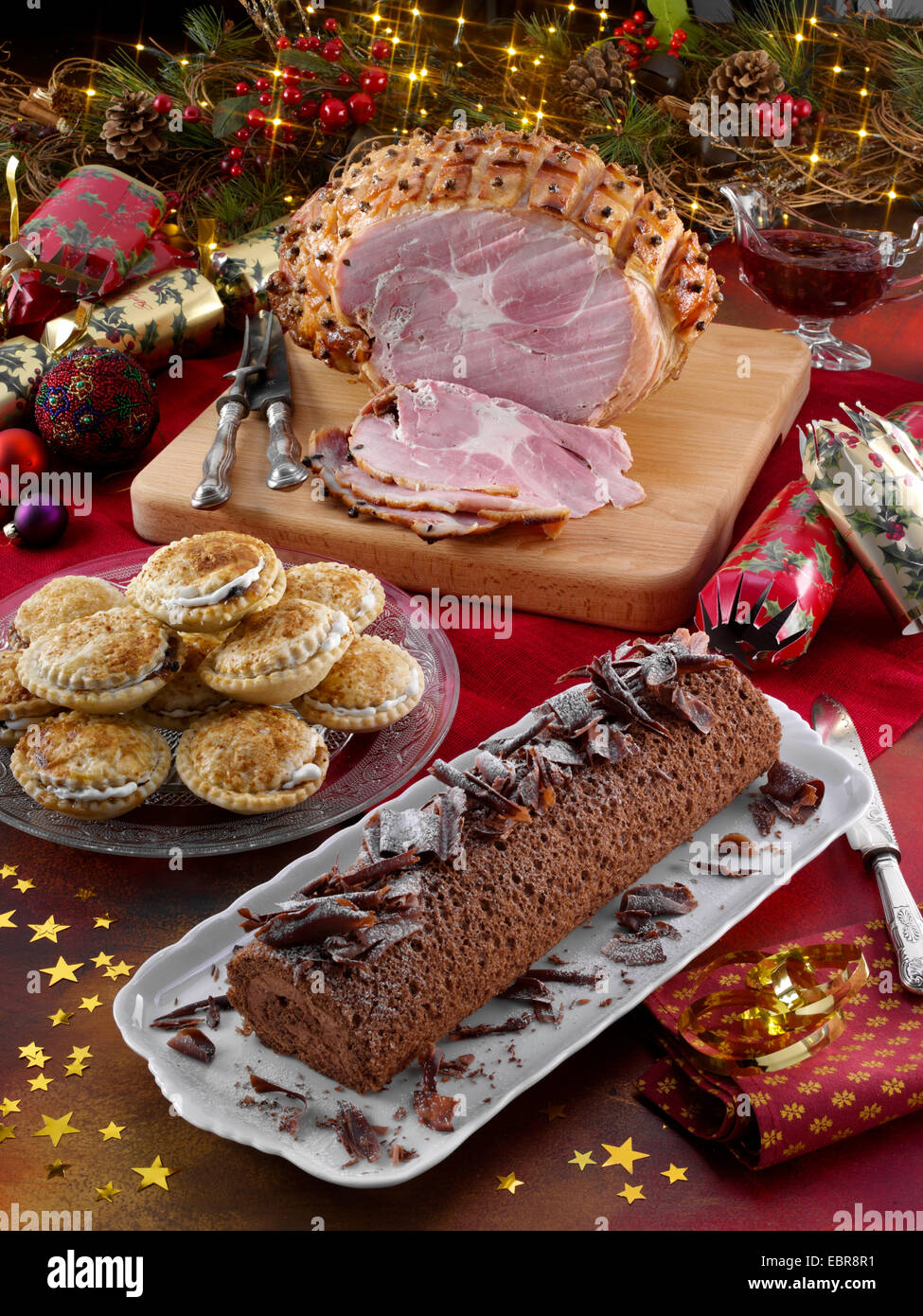 Roulade of ham hi-res stock photography and images - Alamy