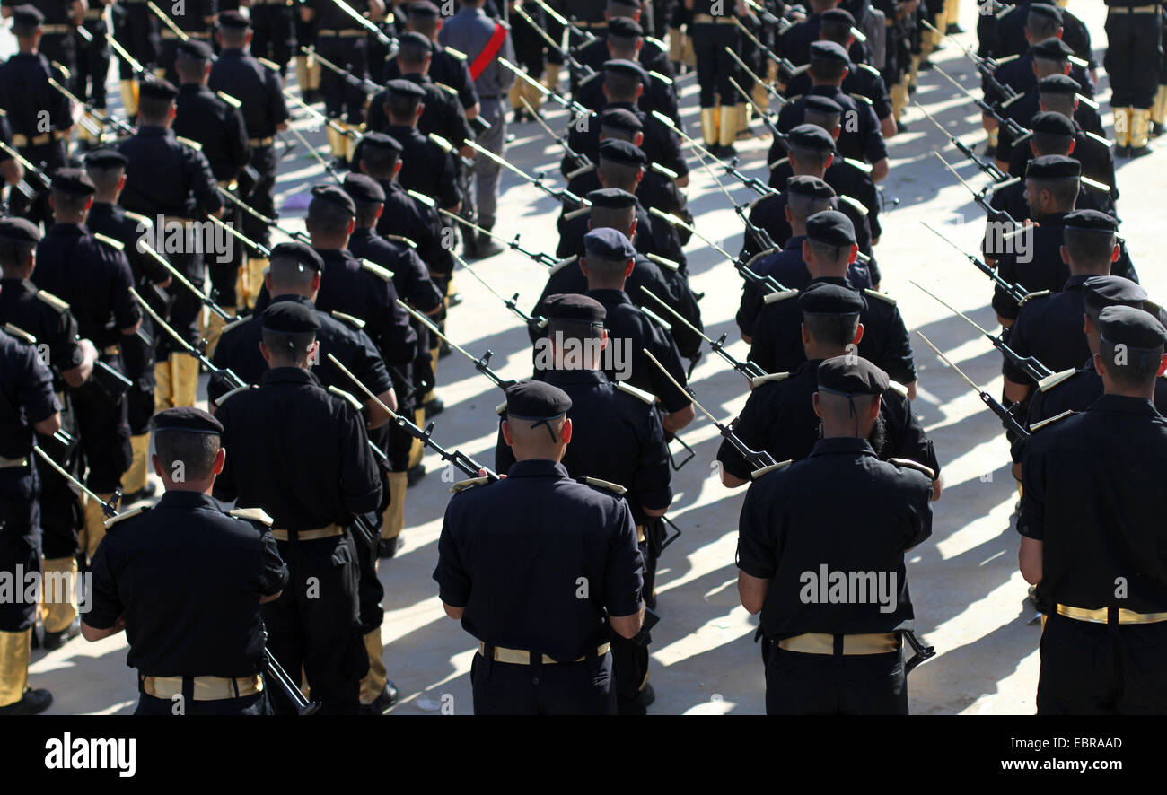 Palestinian security forces hi-res stock photography and images - Alamy