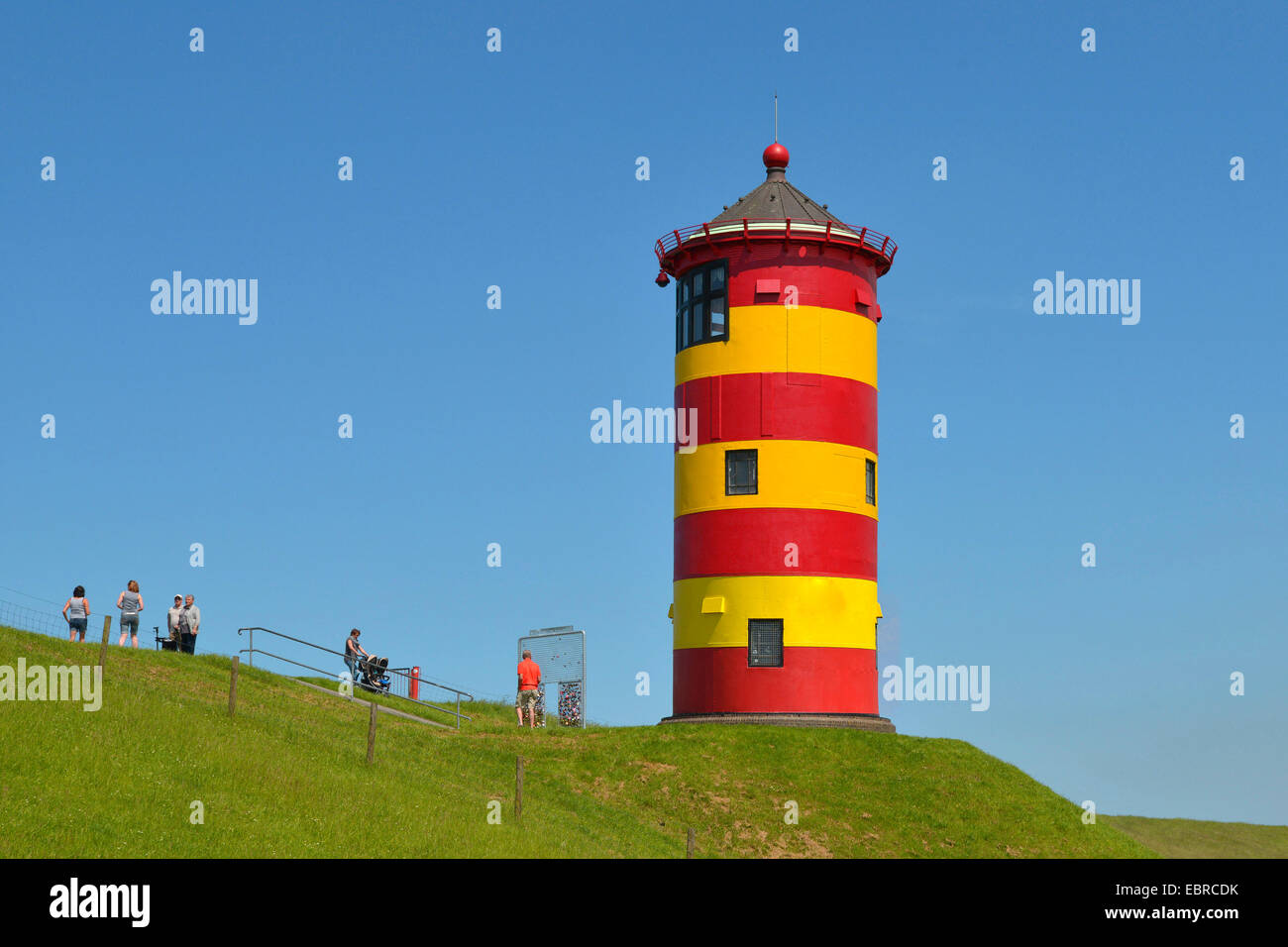 lighthouse of Pilsum, Germany, Lower Saxony, Pilsum Stock Photo - Alamy