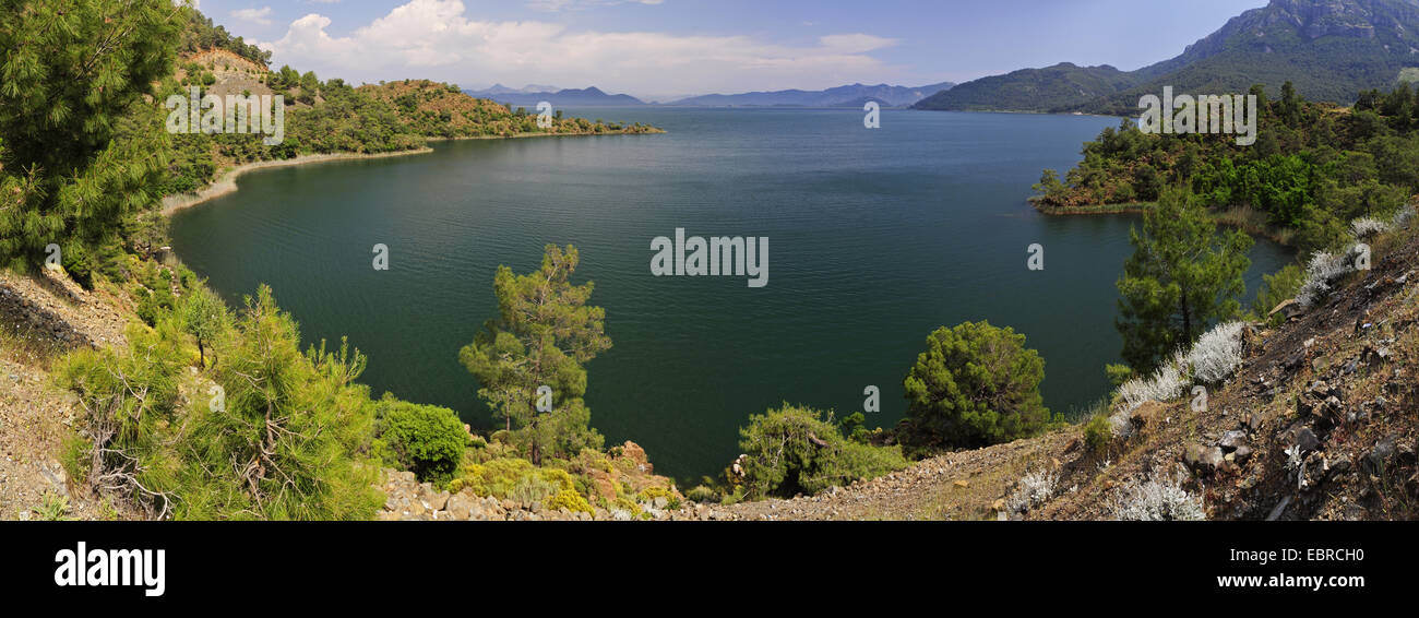 Lake Koeycegiz near Daylan river delta, Turkey, Anatolia, Dalyan, Mugla ...