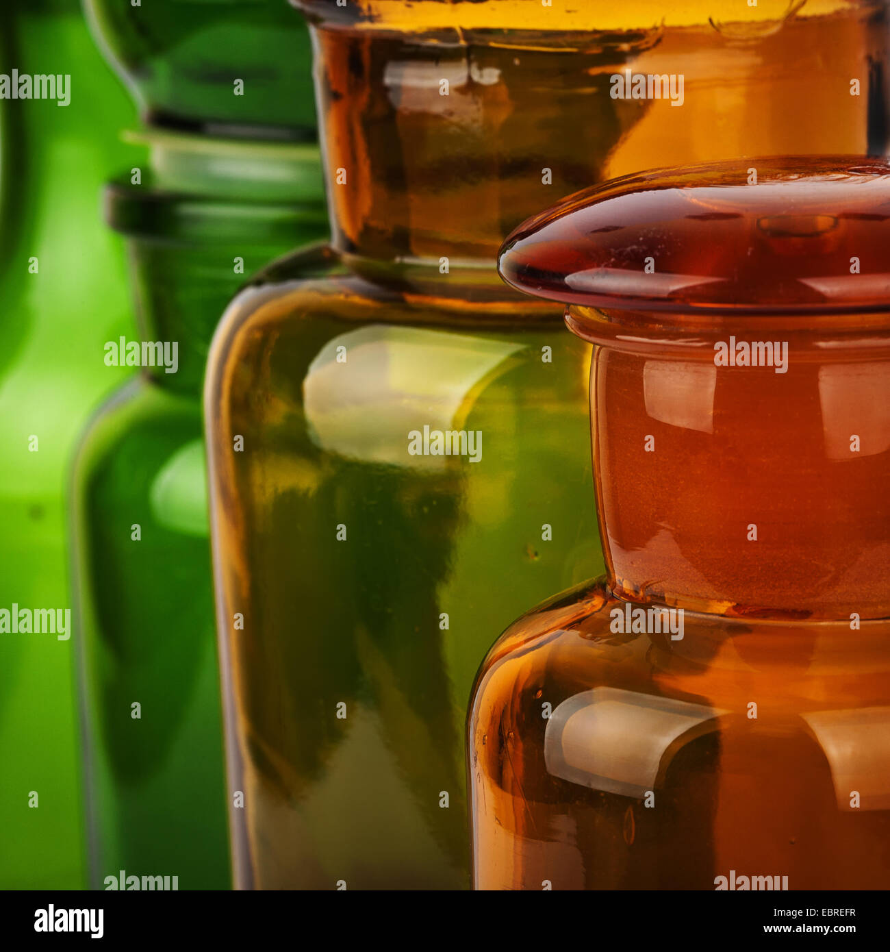 Color photo of a glass bottles Stock Photo - Alamy