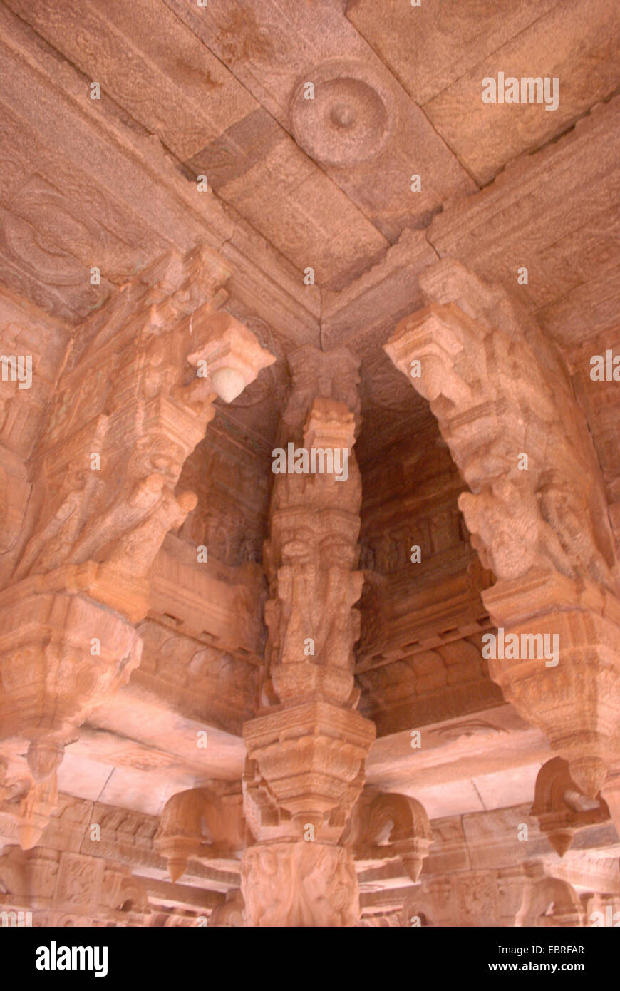 Monsters hold the ceiling Stock Photo - Alamy