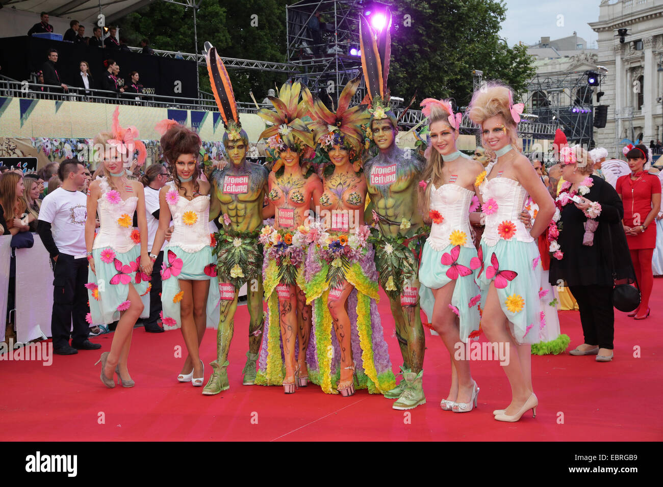 Life Ball held at City Hall. Featuring: Guest Where: Vienna, Austria ...