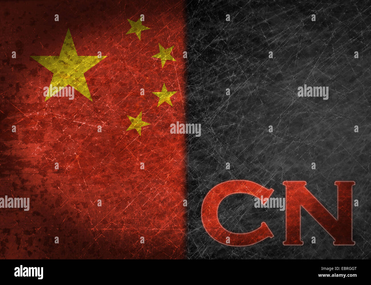 Old chinese flag hi-res stock photography and images - Alamy