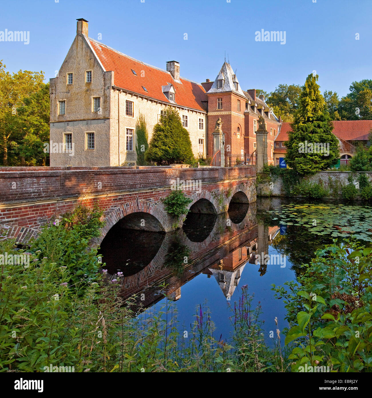Castle Senden, Germany, North Rhine-Westphalia, Senden Stock Photo - Alamy