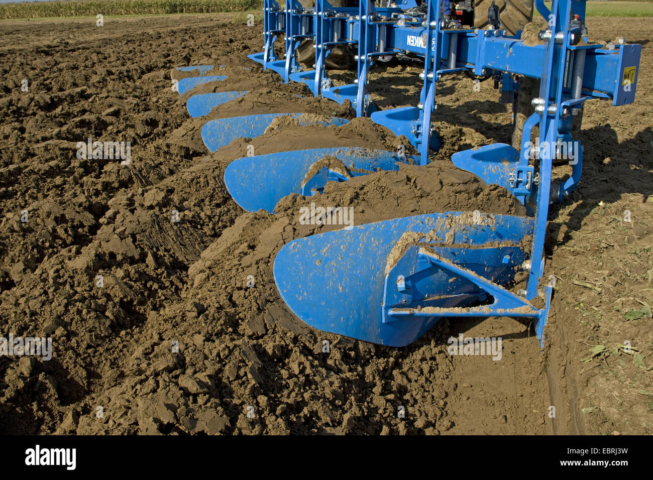 Modern plow in action hi-res stock photography and images - Alamy