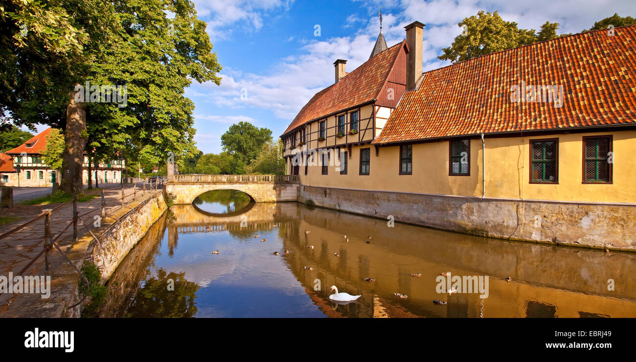 castle Burgsteinfurt, Germany, North Rhine-Westphalia, Steinfurt Stock ...