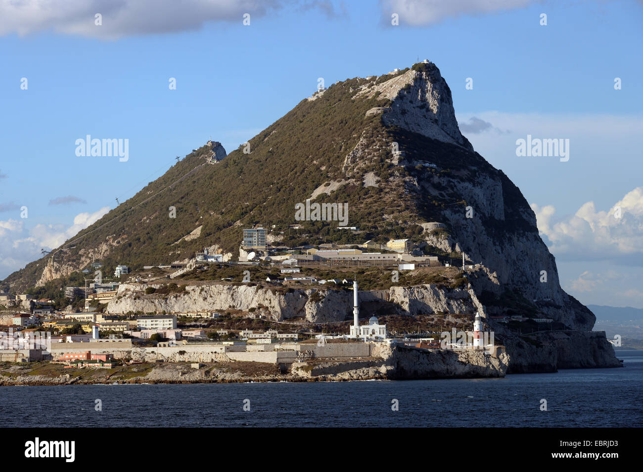 The Rock of Gibraltar Stock Photo - Alamy
