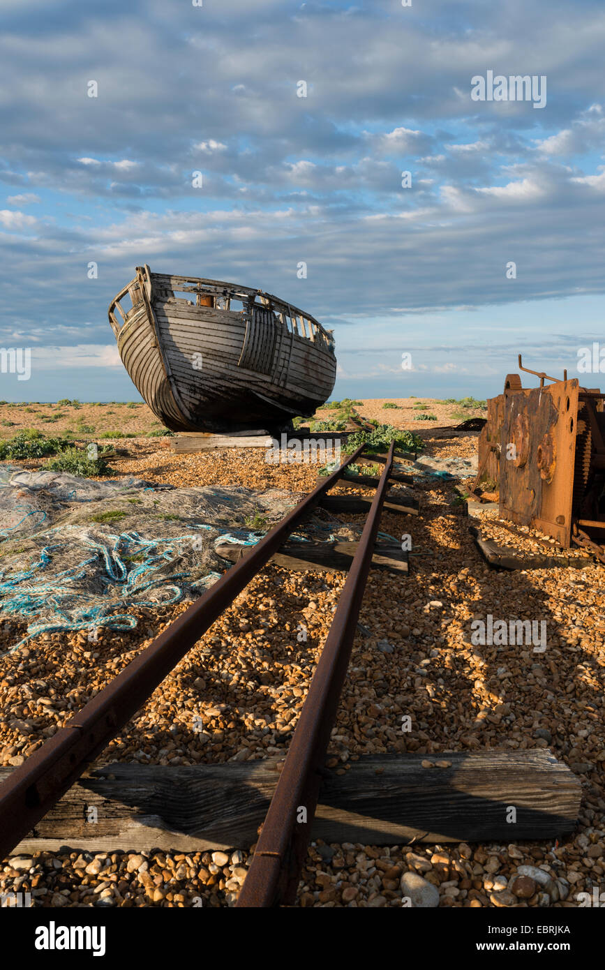 A scene from Dungeness, Kent, England Stock Photo - Alamy