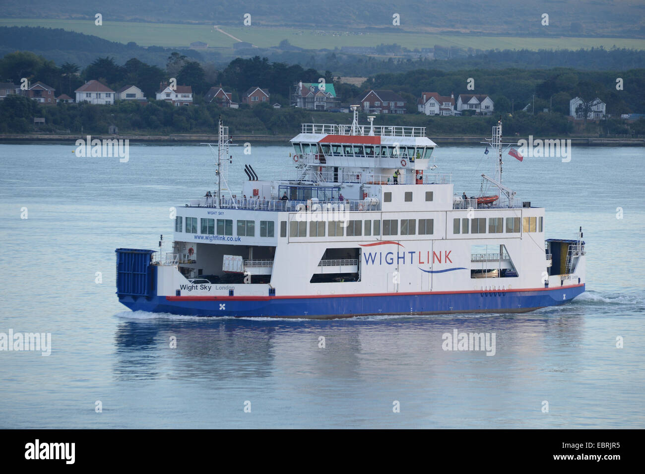 Isle of Wight Ferry England UK Stock Photo - Alamy