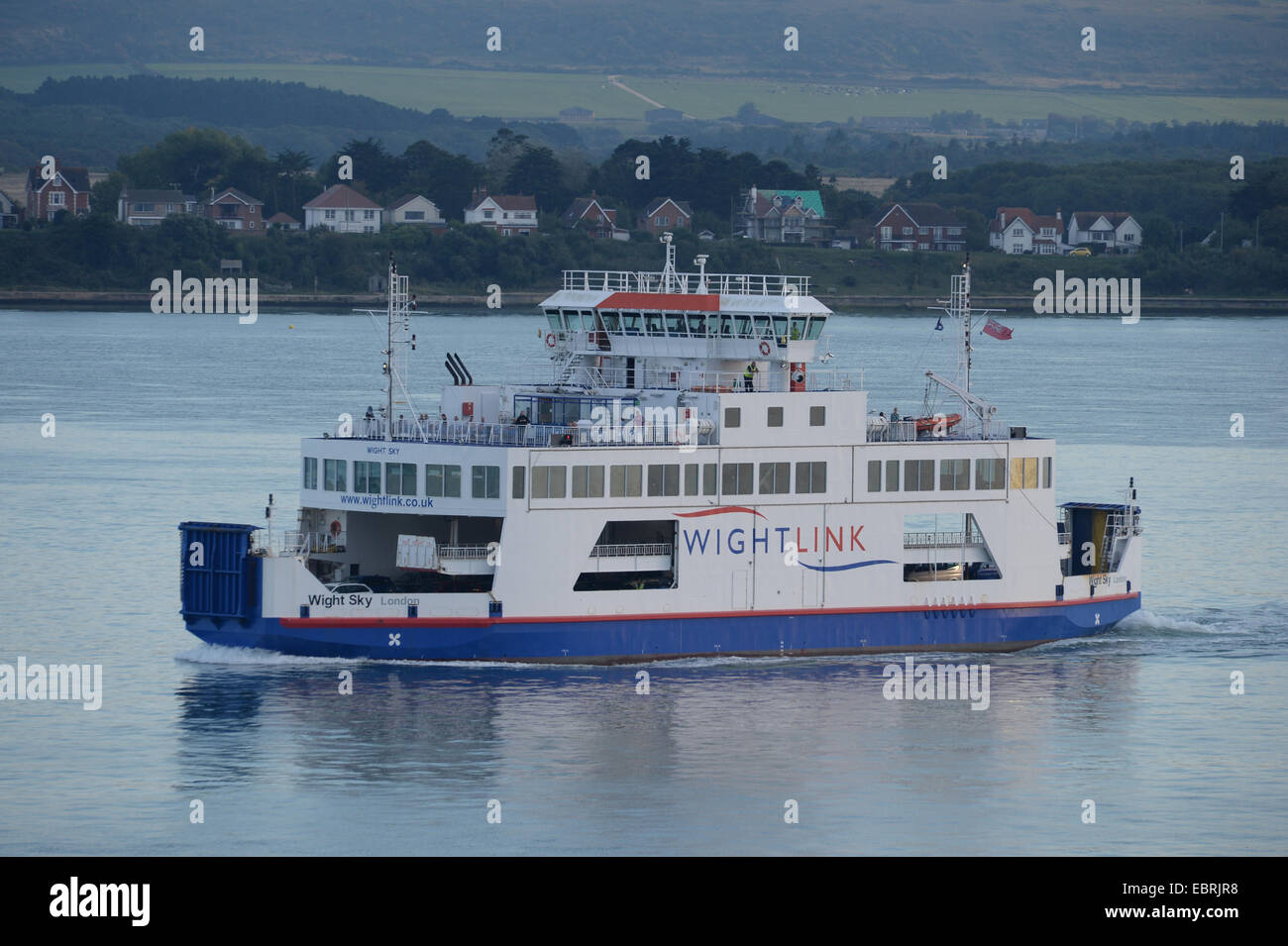 Isle of Wight Ferry England UK Stock Photo - Alamy