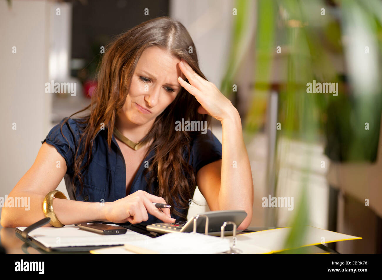 Bank statements desk hi-res stock photography and images - Alamy