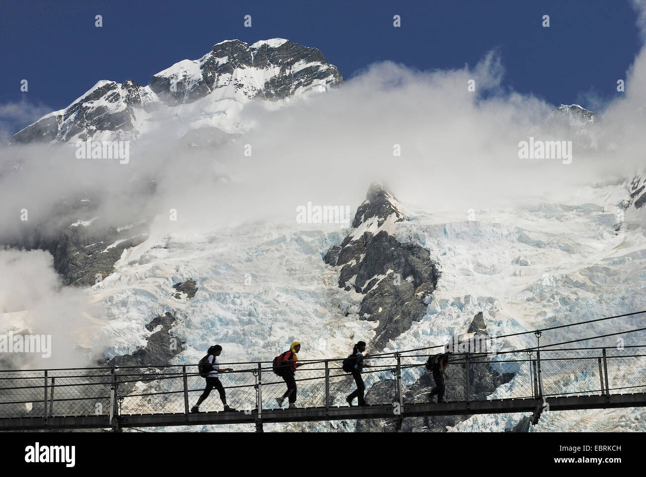 Mount cook bridge new zealand hi-res stock photography and images - Alamy