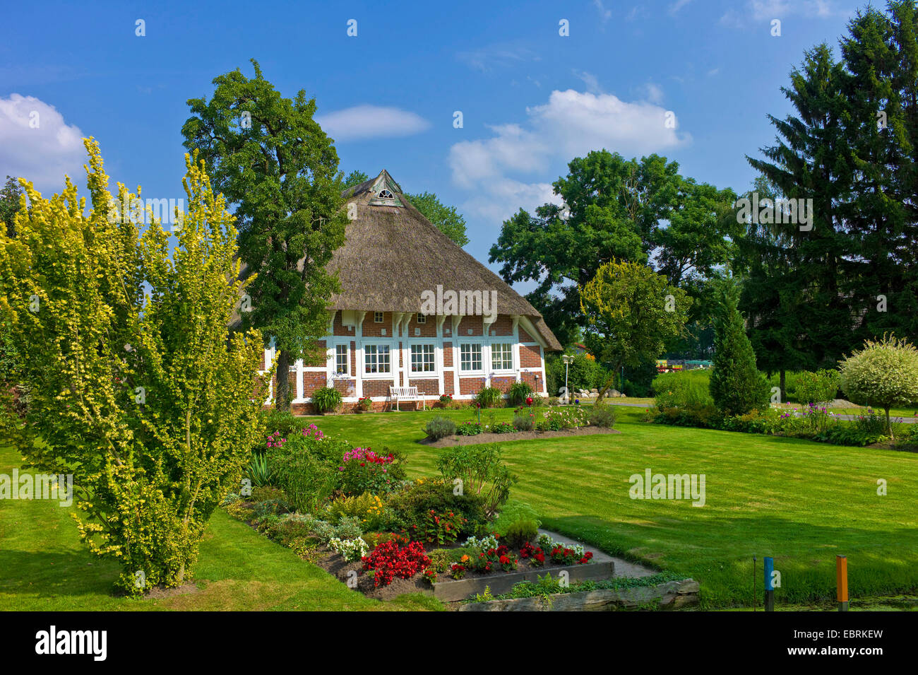 Garden old german farmhouse hi-res stock photography and images - Alamy